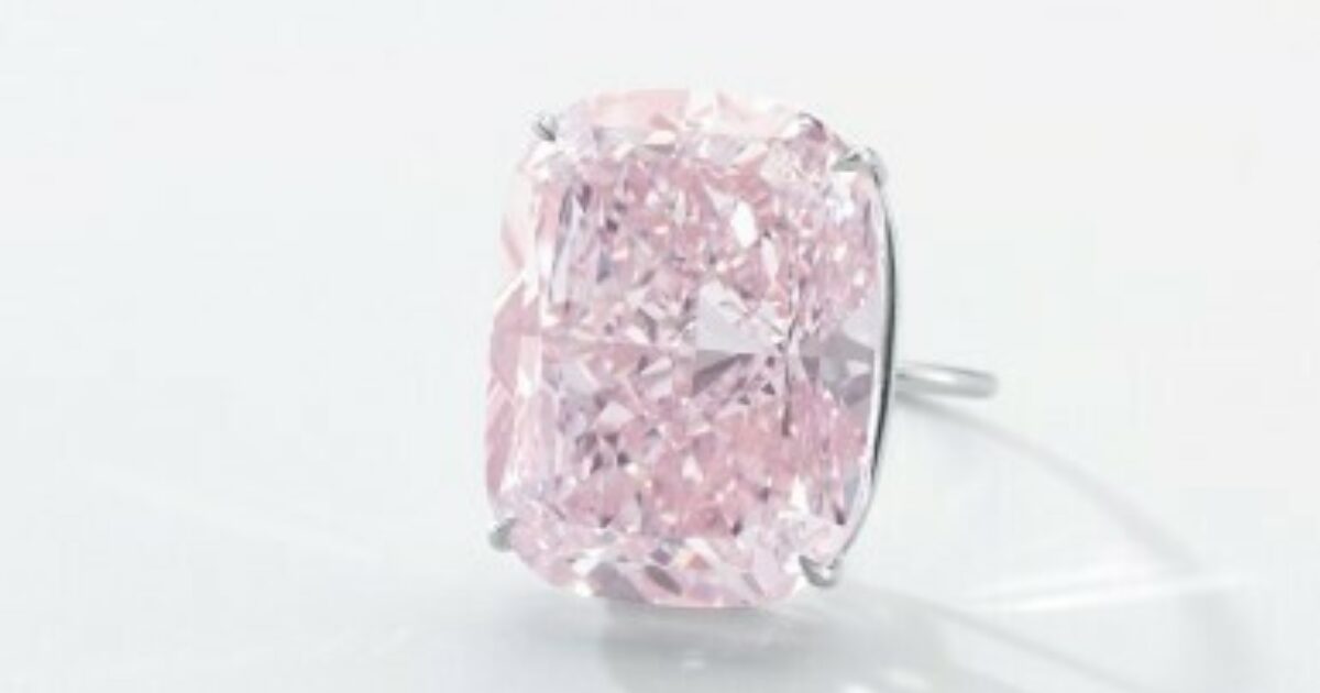 Will the Raj Pink diamond soon be auctioned for a… | BNT Diamonds